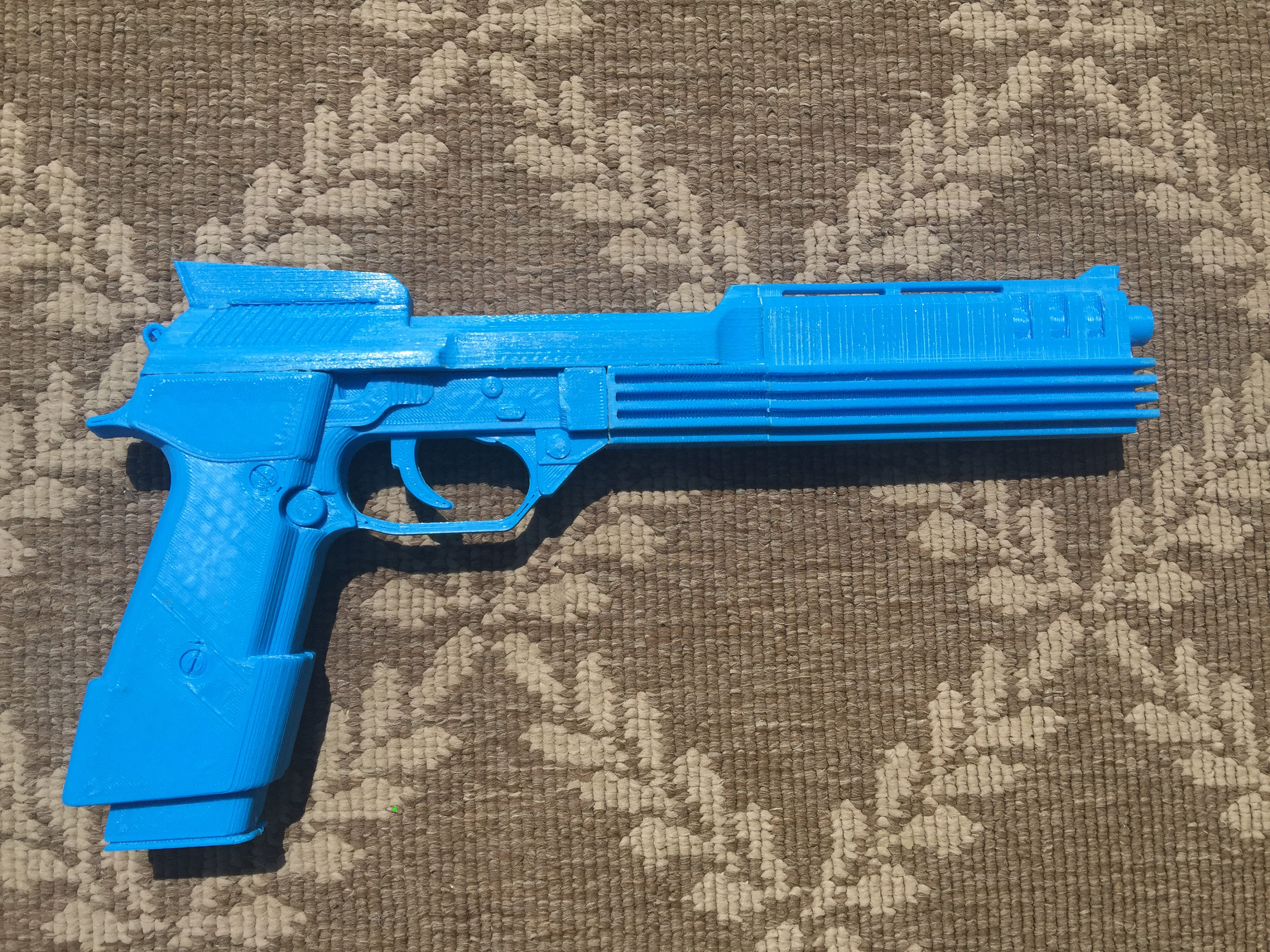 Robocop auto 9 pistol gun nine comic con prop replica kit | Etsy