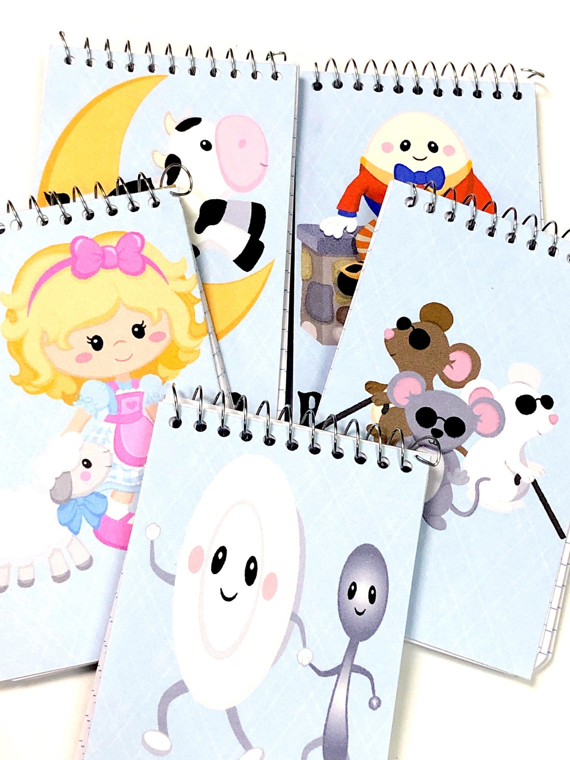 Nursery Rhymes Baby Shower Notebook Party Favor Little Bo | Etsy