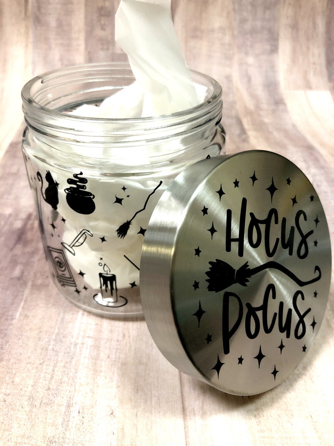 Hocus Pocus Candy Jar Spooky Halloween Decoration Witch - Etsy