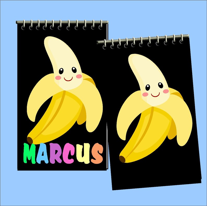 Personalized Fruit Custom Notebook Party Favor Fruit Sensory - Etsy