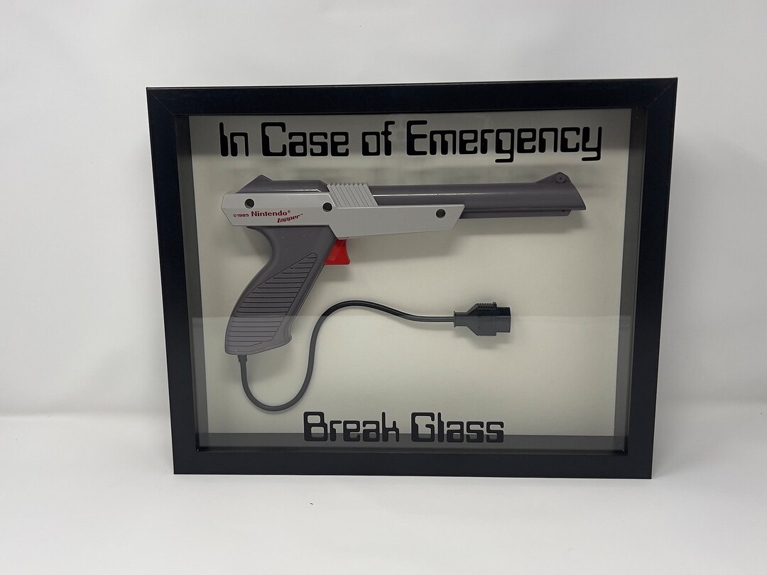 Framed Nintendo Zapper Wall Art - Etsy