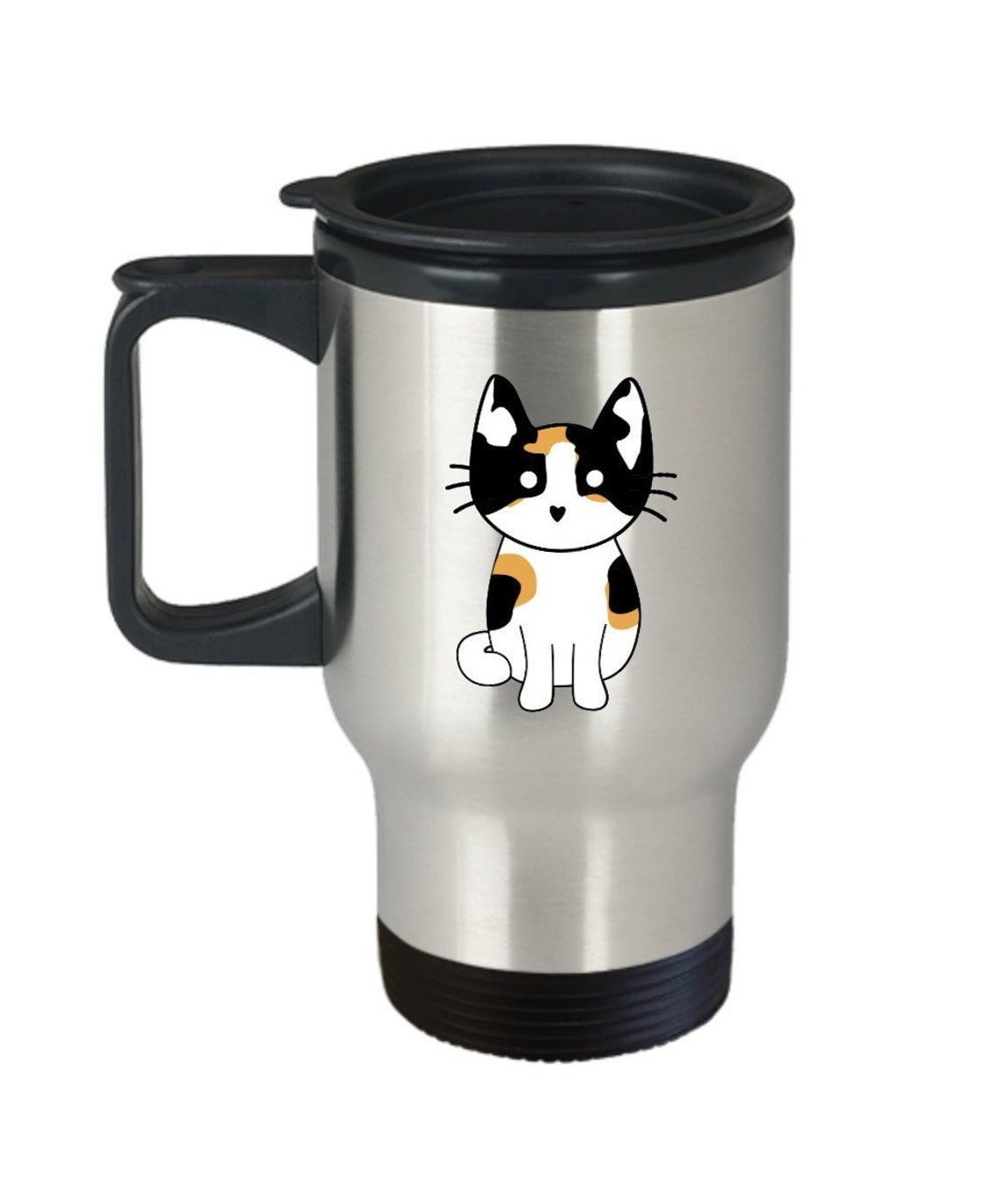 Calico Cat Travel Mug Calico Cat Mug Funny Tea Hot Cocoa - Etsy