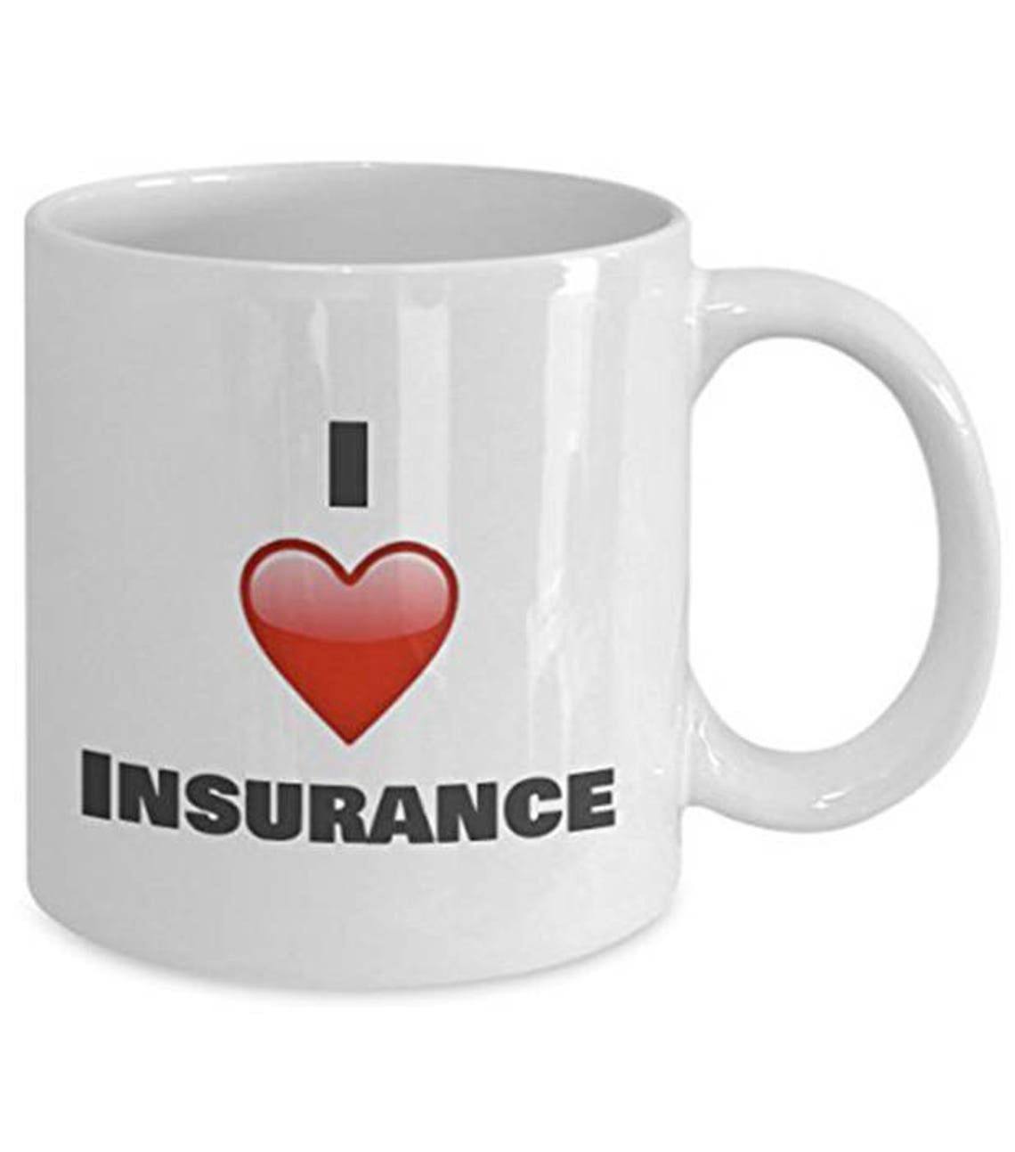 LIMITED SALE I Love Insurance Insurance Mug Insurance Coffee - Etsy