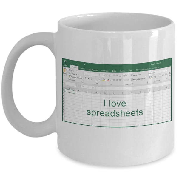 I Love Spreadsheets - Etsy