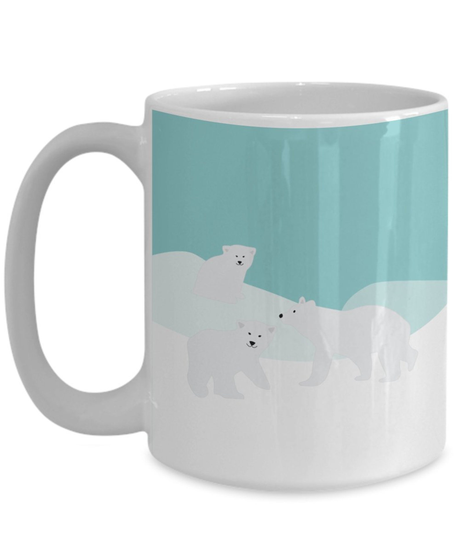 Polar Bear Mug Funny Tea Hot Cocoa Coffee Cup Novelty - Etsy
