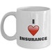 LIMITED SALE I Love Insurance Insurance Mug Insurance Coffee - Etsy