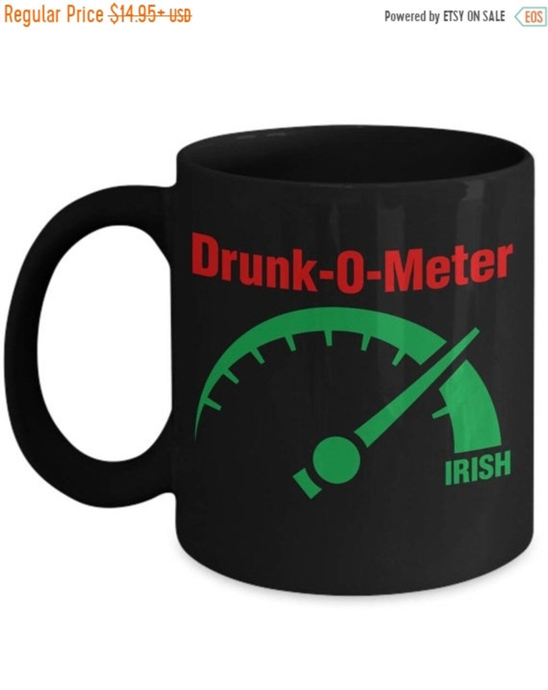 LIMITED SALE Drunk-o-meter St. Patrick's Day Funny Irish - Etsy