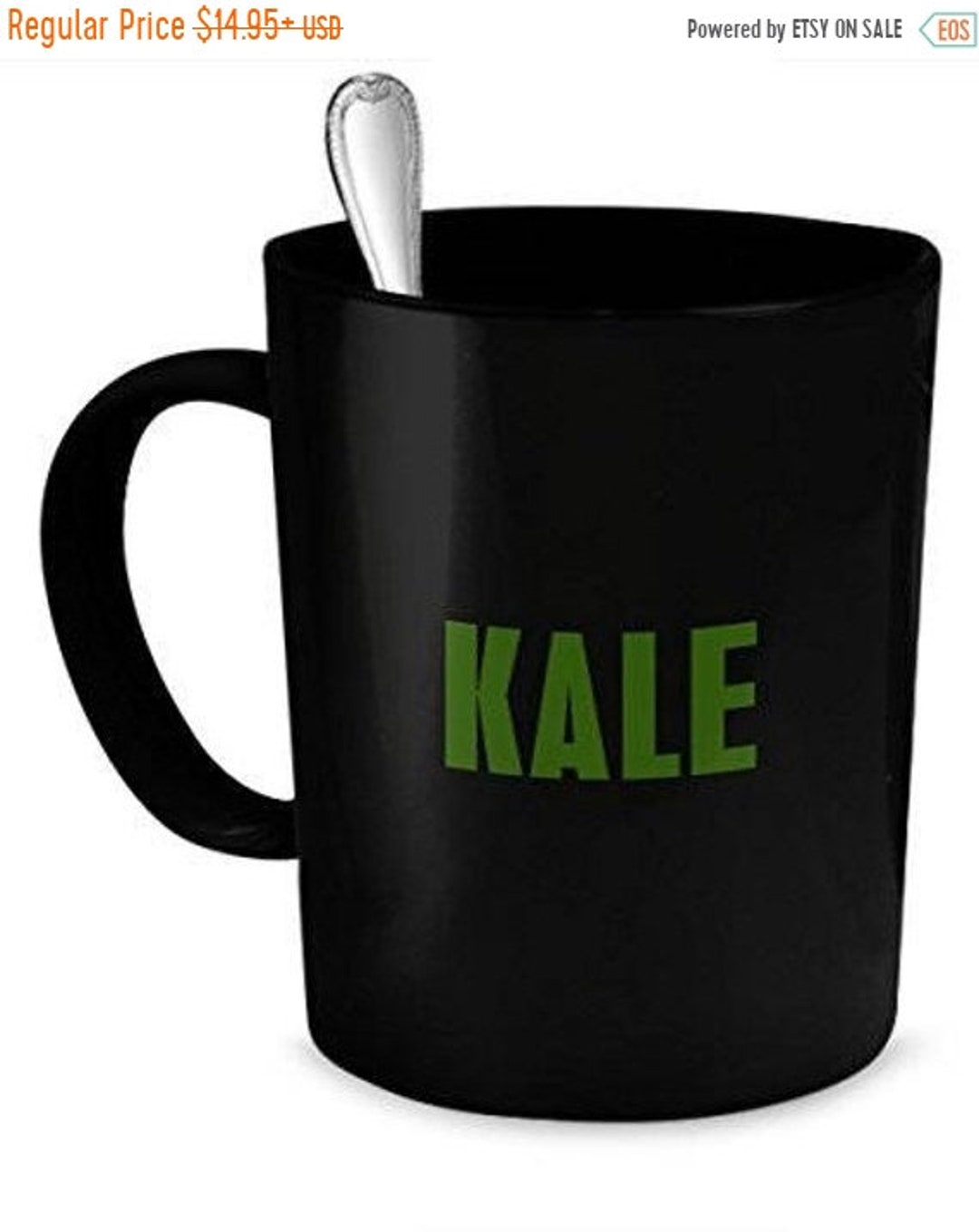 LIMITED SALE Kale Coffee Mug, Kale Mug, Kale Gifts, Gift for Kale - Etsy