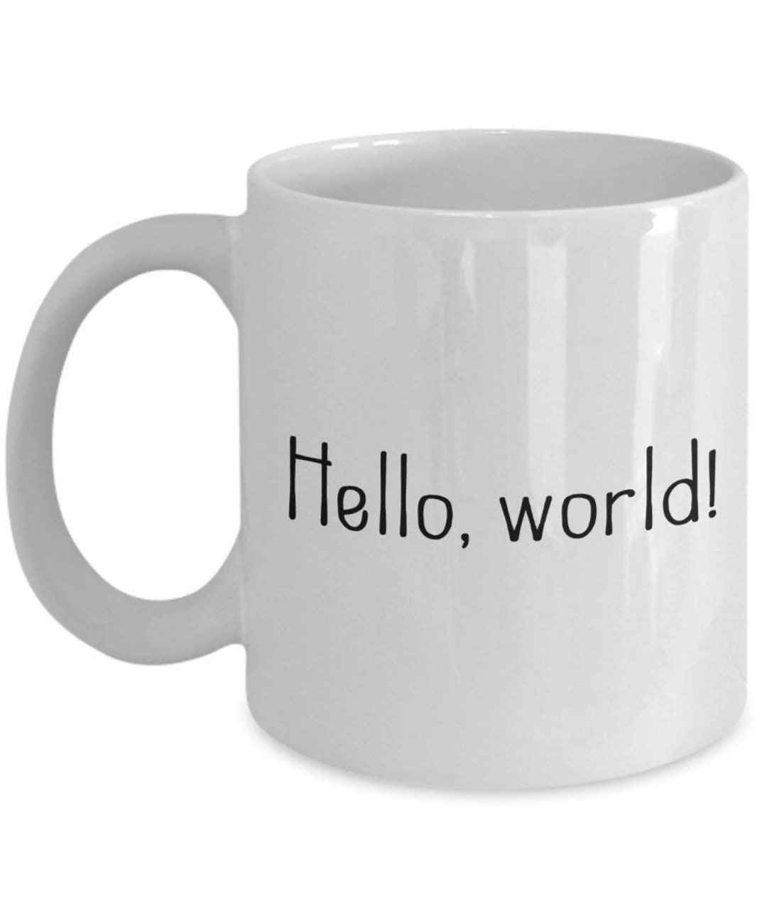 Hello World Coffee Mug - Funny Tea Hot Cocoa Coffee Cup - Novelty ...