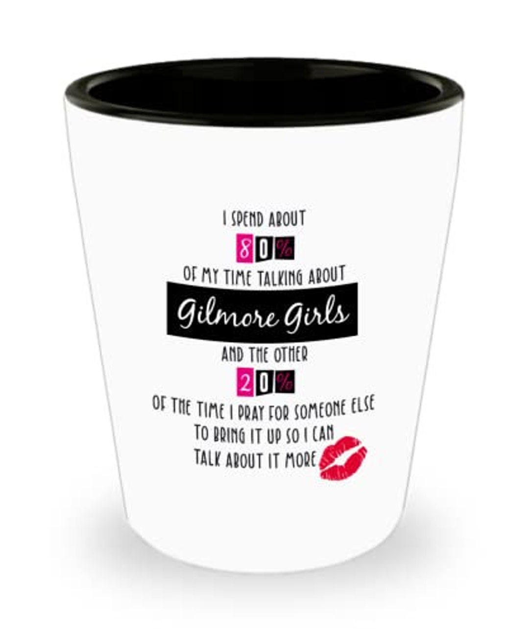 Gilmore Girls Shot Glass, Gilmore Girls Gifts Idea, Gift for Gilmore ...