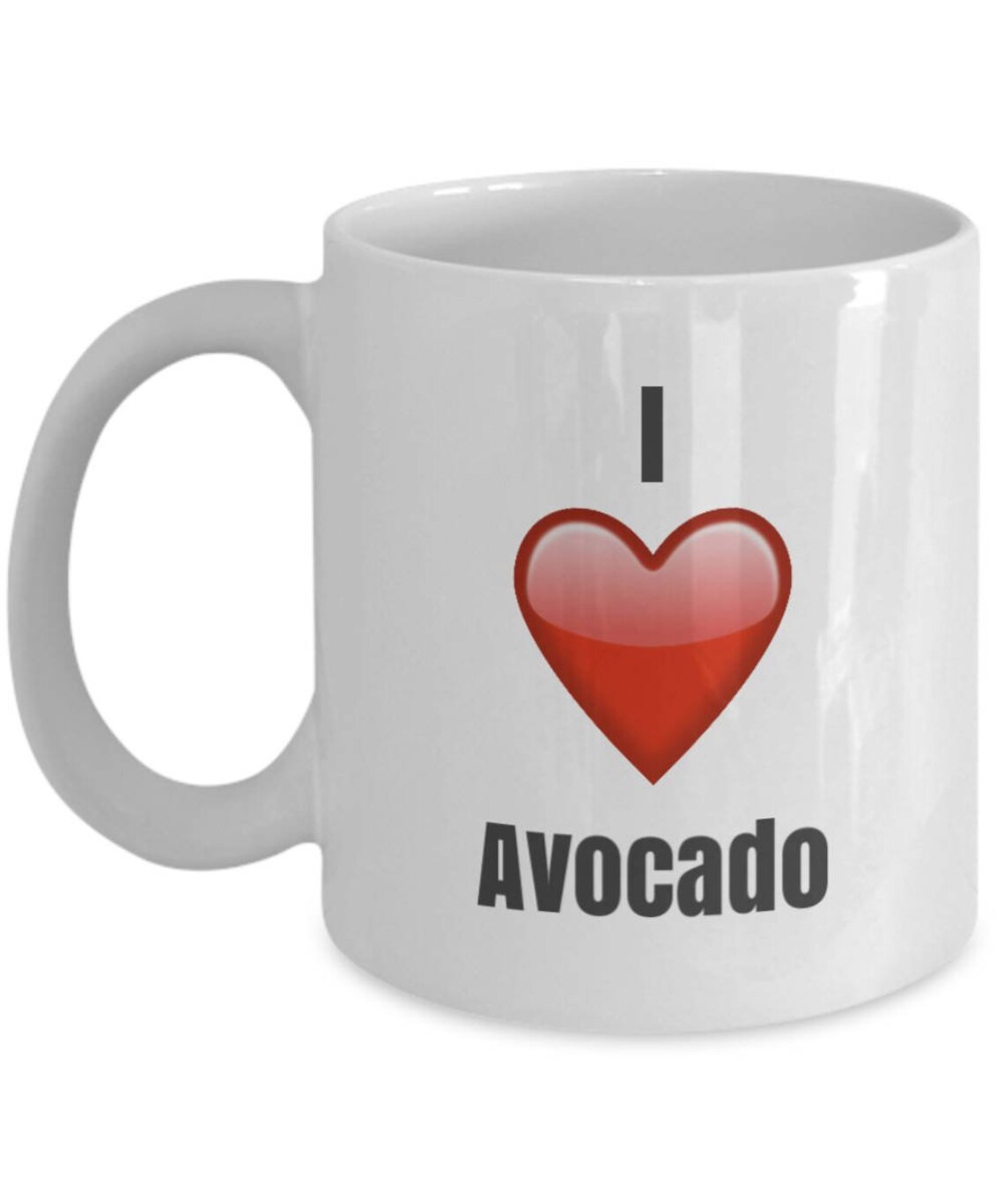 I Love Avocado Avocado Mug Avocado Coffee Mug Avocado Gifts - Etsy