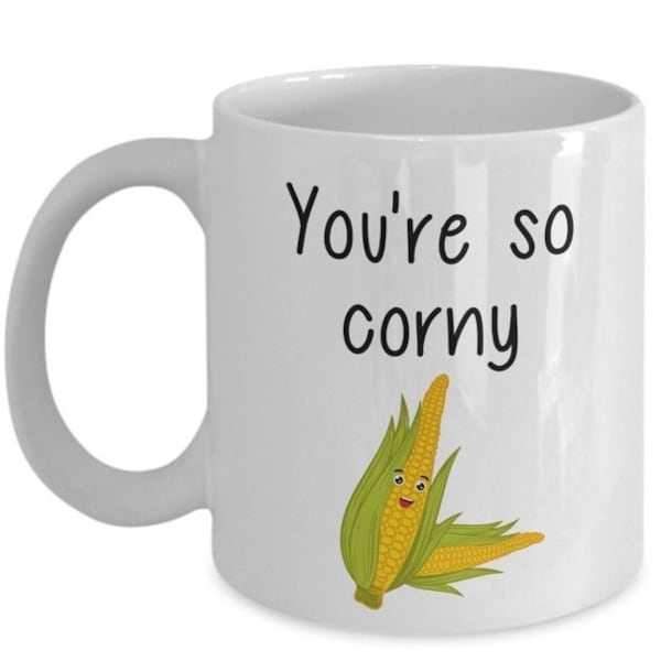 Corny Coffee Cup - Etsy