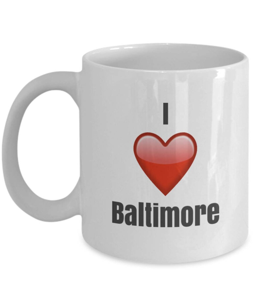 I Love Baltimore, Baltimore Mug, Baltimore Coffee Mug, Baltimore Gifts ...