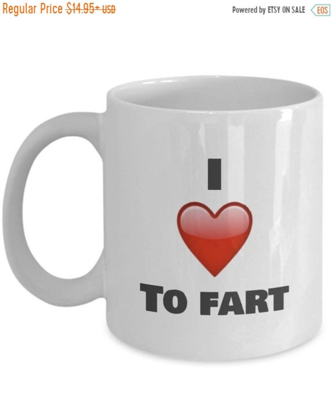 LIMITED SALE I Love to Fart -fart Mug - Farting Gifts-sarcastic Mug - Etsy