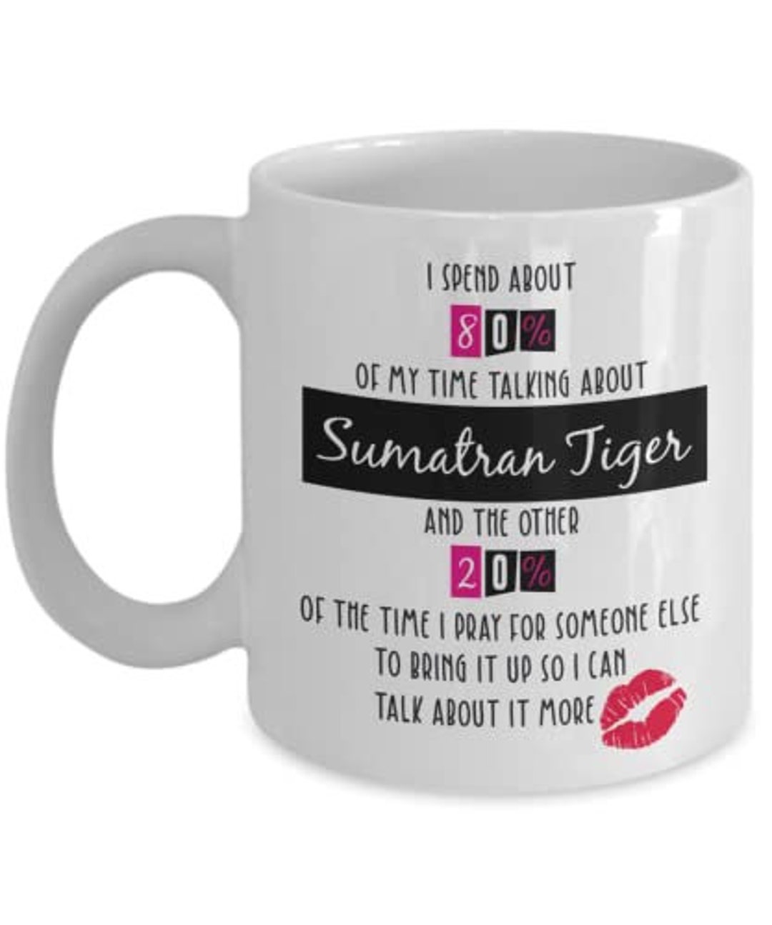 Sumatran Tiger Coffee Mug, Sumatran Tiger Gift, Gifts for Sumatran ...