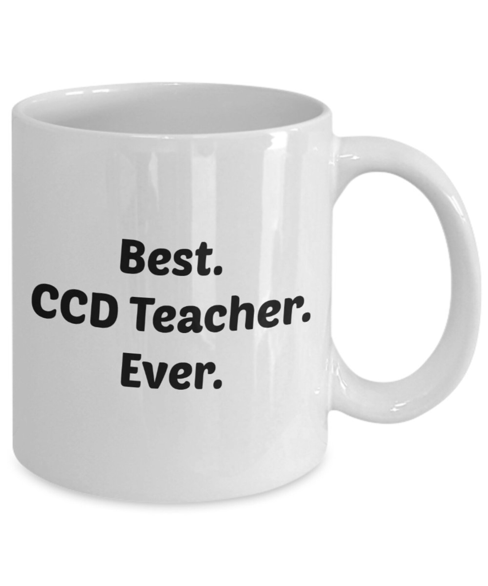 Ccd teacher mug best ccd teacher ever funny tea hot cocoa | Etsy