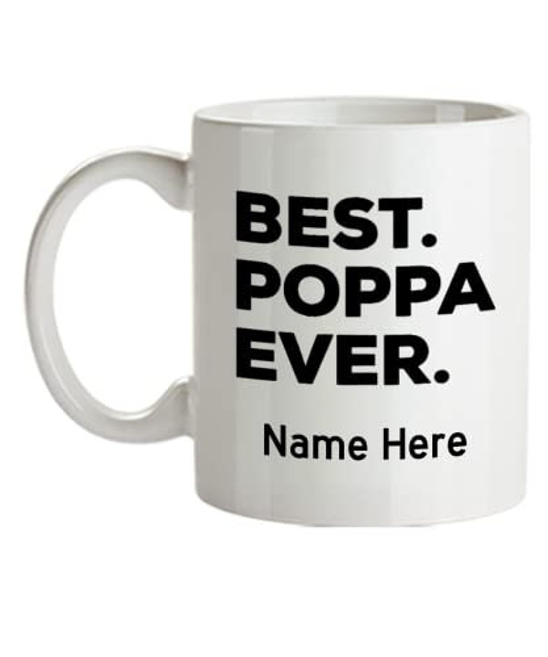 Personalized Poppa Mug, Best Poppa Mug, Poppa Gifts, Gift for Poppa ...