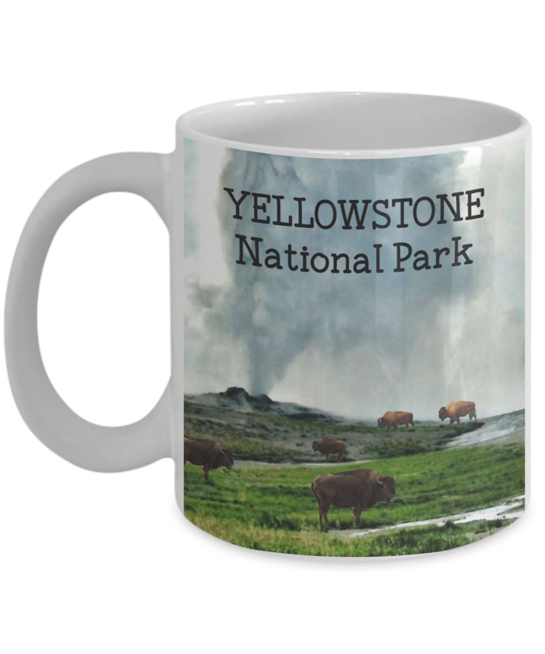 Yellowstone Mug - Funny Tea Hot Cocoa Coffee Cup - Novelty Birthday ...
