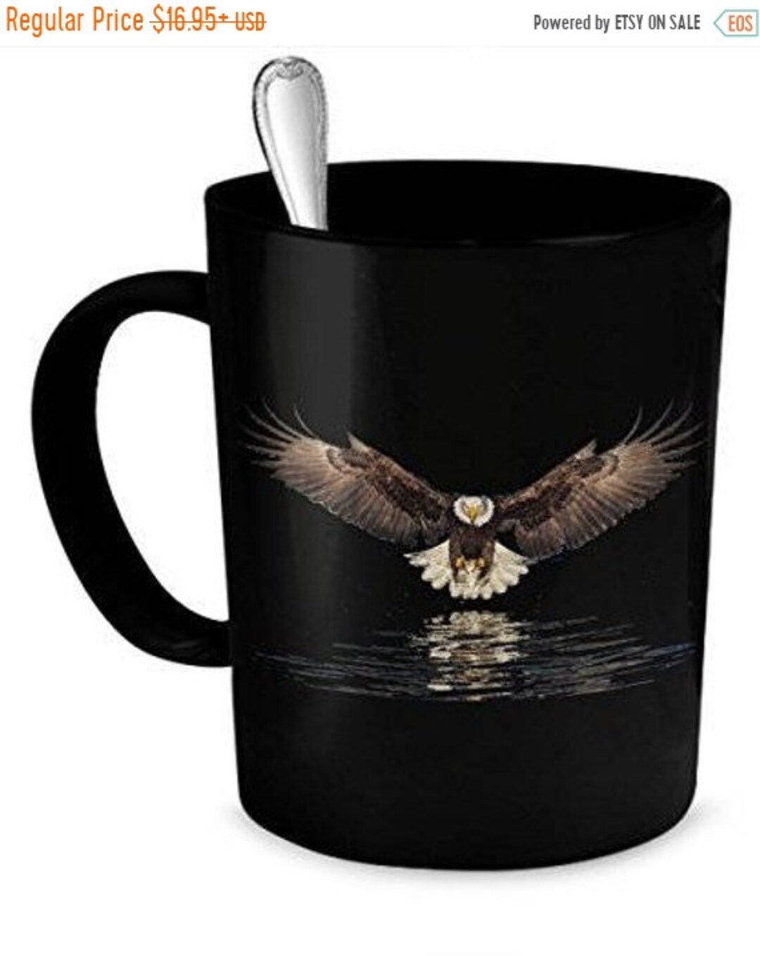 LIMITED SALE Eagles Mug, Eagle Flying Mug,eagles Coffee Mug, American ...