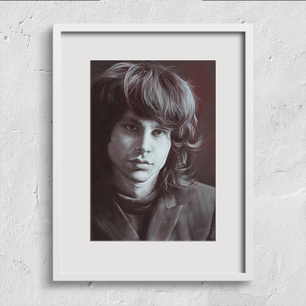 Prints Wall Hangings The Doors Band GigPoster The Doors Poster Rock ...