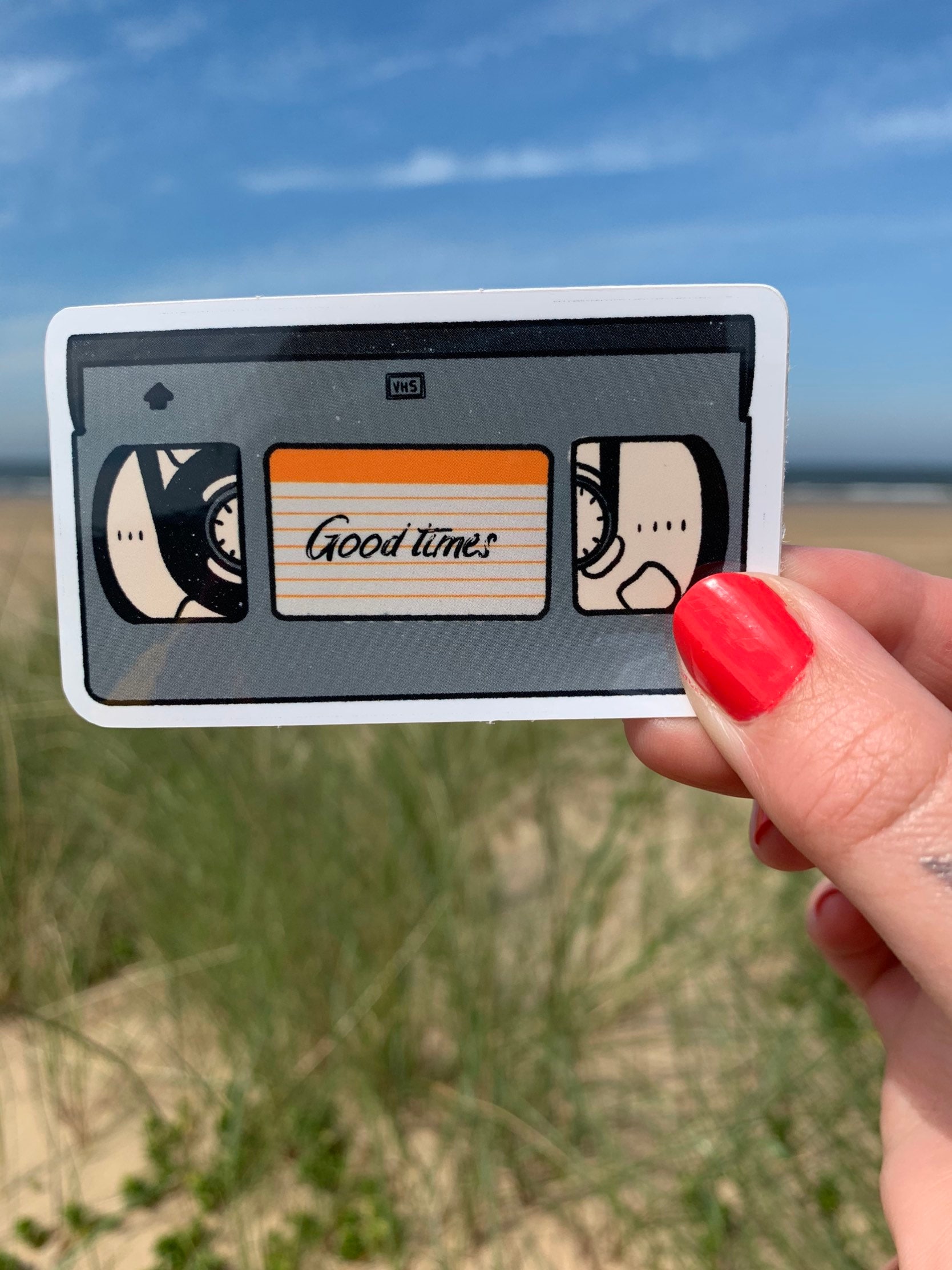 Good Times VHS Tape Vinyl Sticker Video Decal Memories Good - Etsy