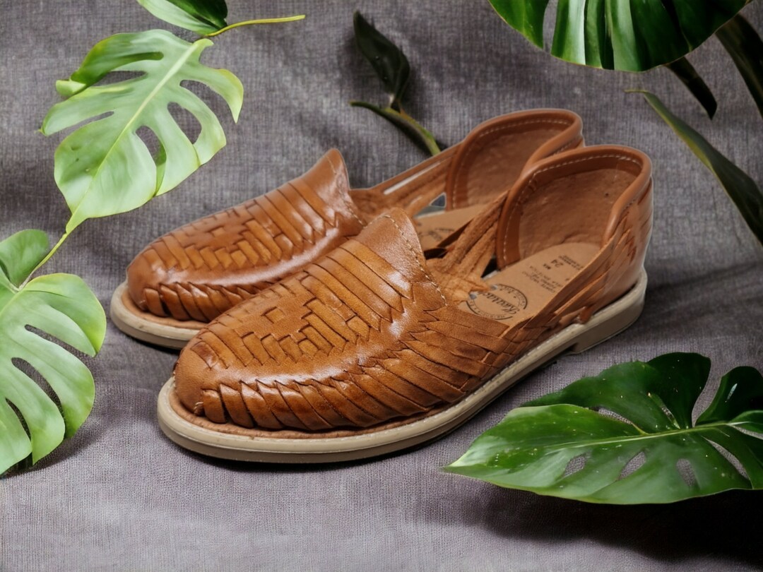 Mexican Huaraches for Women in Walnut Color Authentic, Comfortable and ...