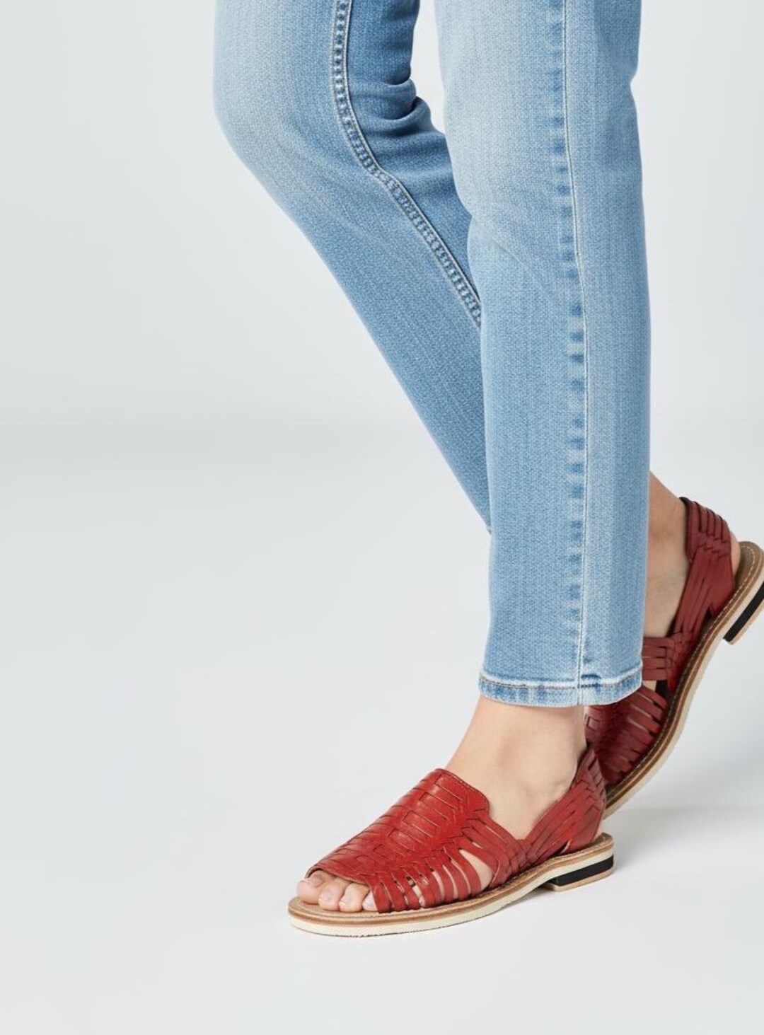 Women's Red Open-toe Huaraches - Comfort and Style for Your Feet - Etsy