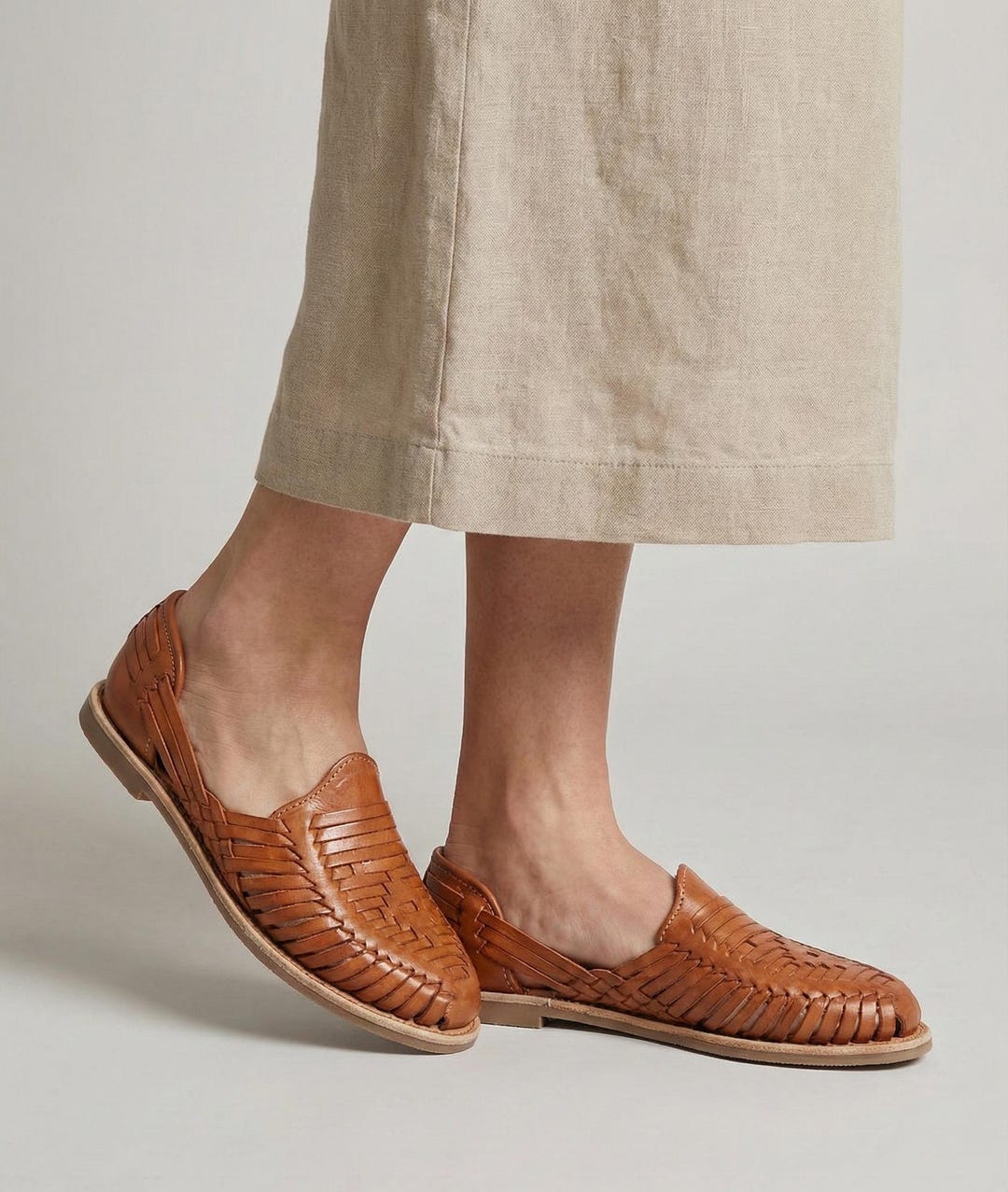 Mexican Huaraches for Women in Walnut | Authentic, Comfortable, and ...