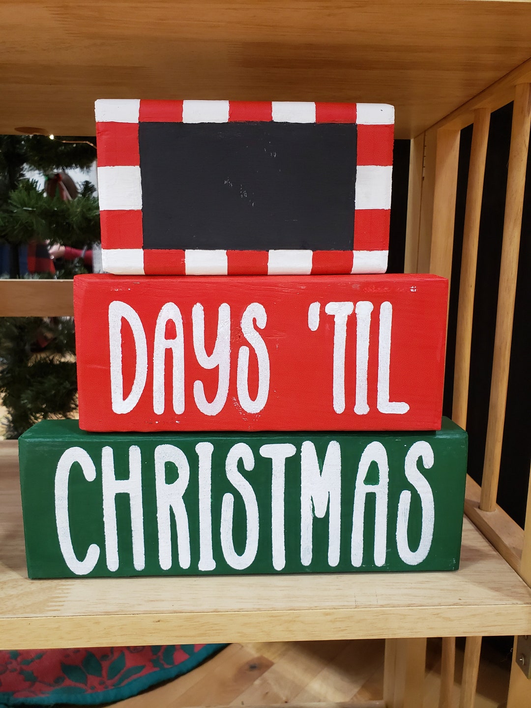 Countdown to Christmas Sign - Etsy