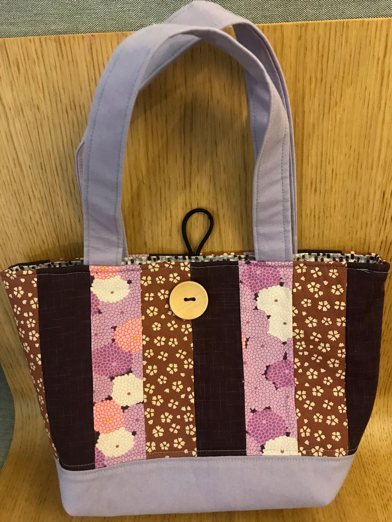 Patchwork Purse, Japanese Fabric, Handmade, Bag - Etsy