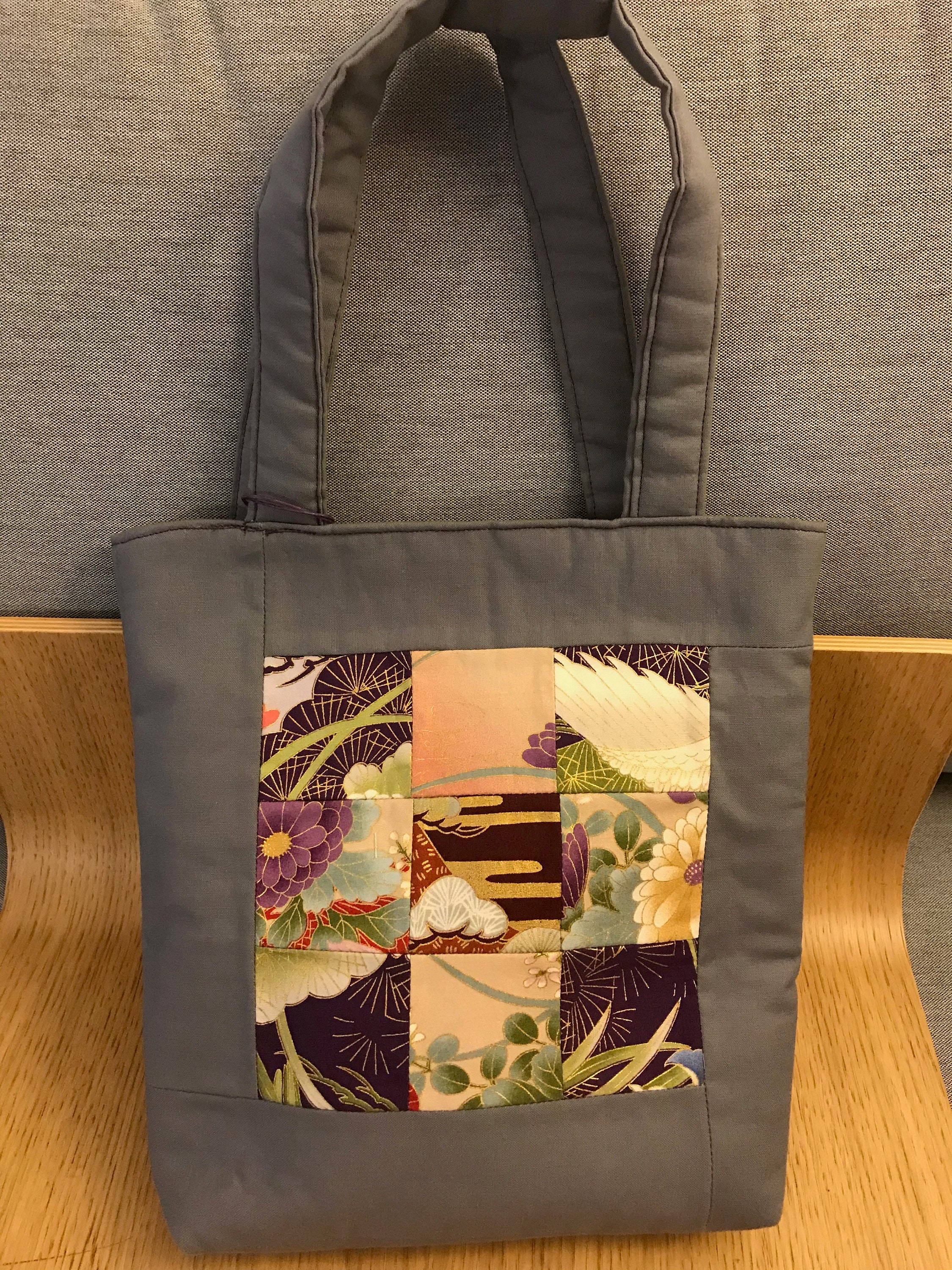 Patchwork Bag, Japanese Fabric, Handmade, Small Bag - Etsy Denmark