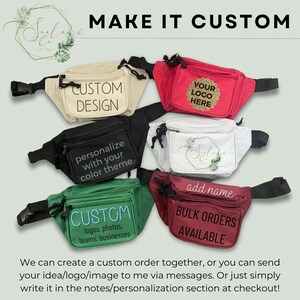 Flower Man Personalized Fanny Packs /flower Man Waist Bag/the Flower ...