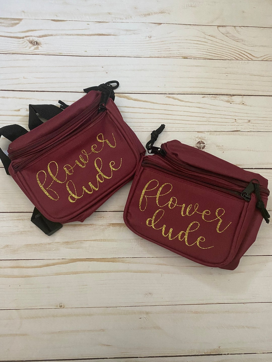 Flower Dude Personalized Fanny Packs /flower Man Waist Bag/the Flower ...