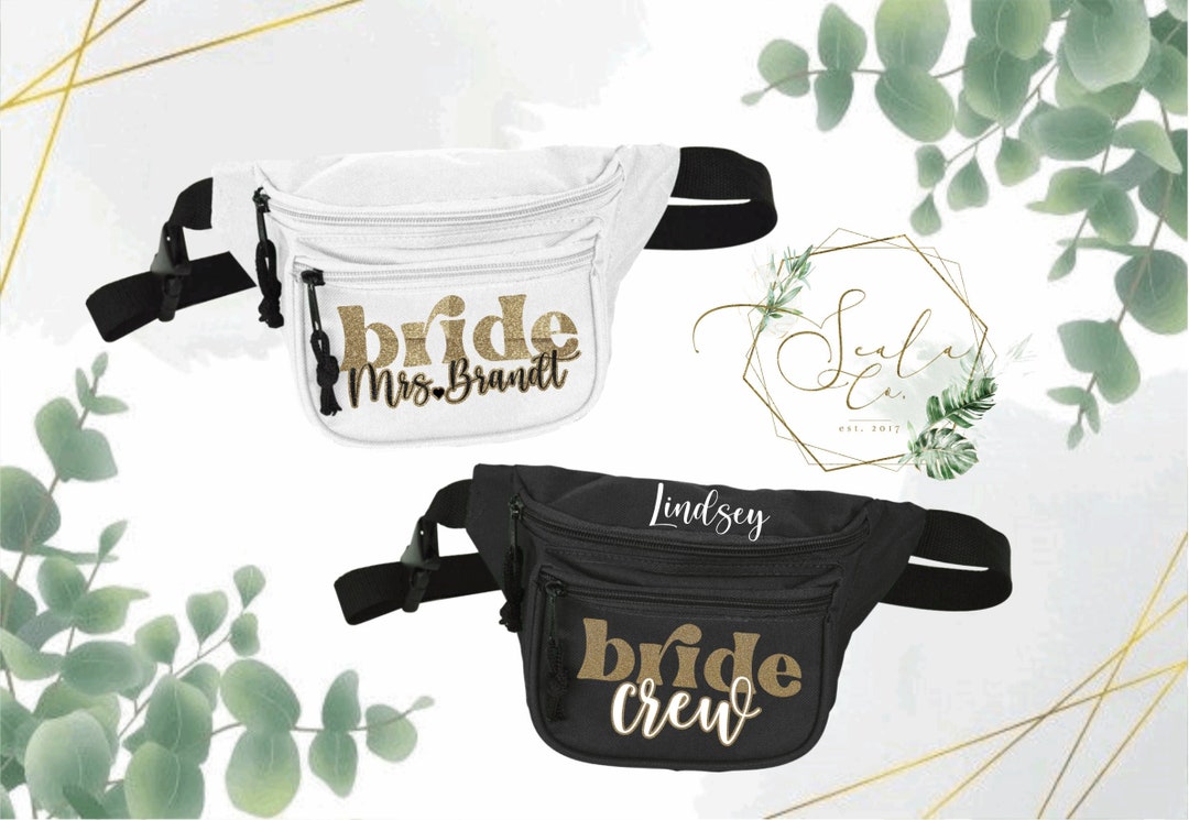 Custom Fanny Packs! Retro Bride Crew Bum Bags! Birthday, Bachelorette ...
