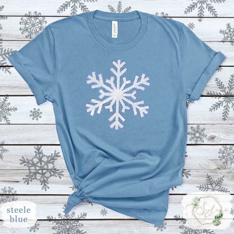 Snowflake Shirt - Etsy