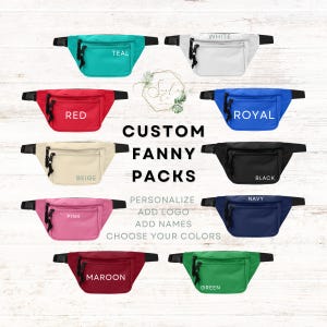 Cheer Fanny Pack | Custom Cheer Bag | Cheerleading | Team Gift | Coach ...