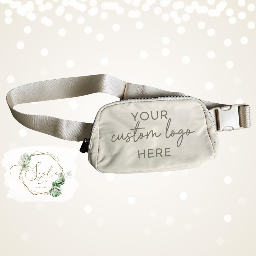 Custom Logo Team Belt Bag, Personalized Cross Body Bag With ...