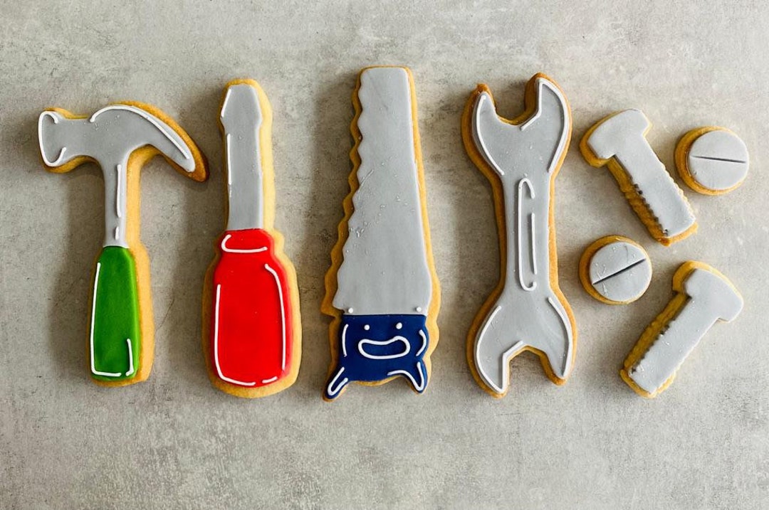 The Biscuit Toolbox Edible Tool Biscuits - Etsy