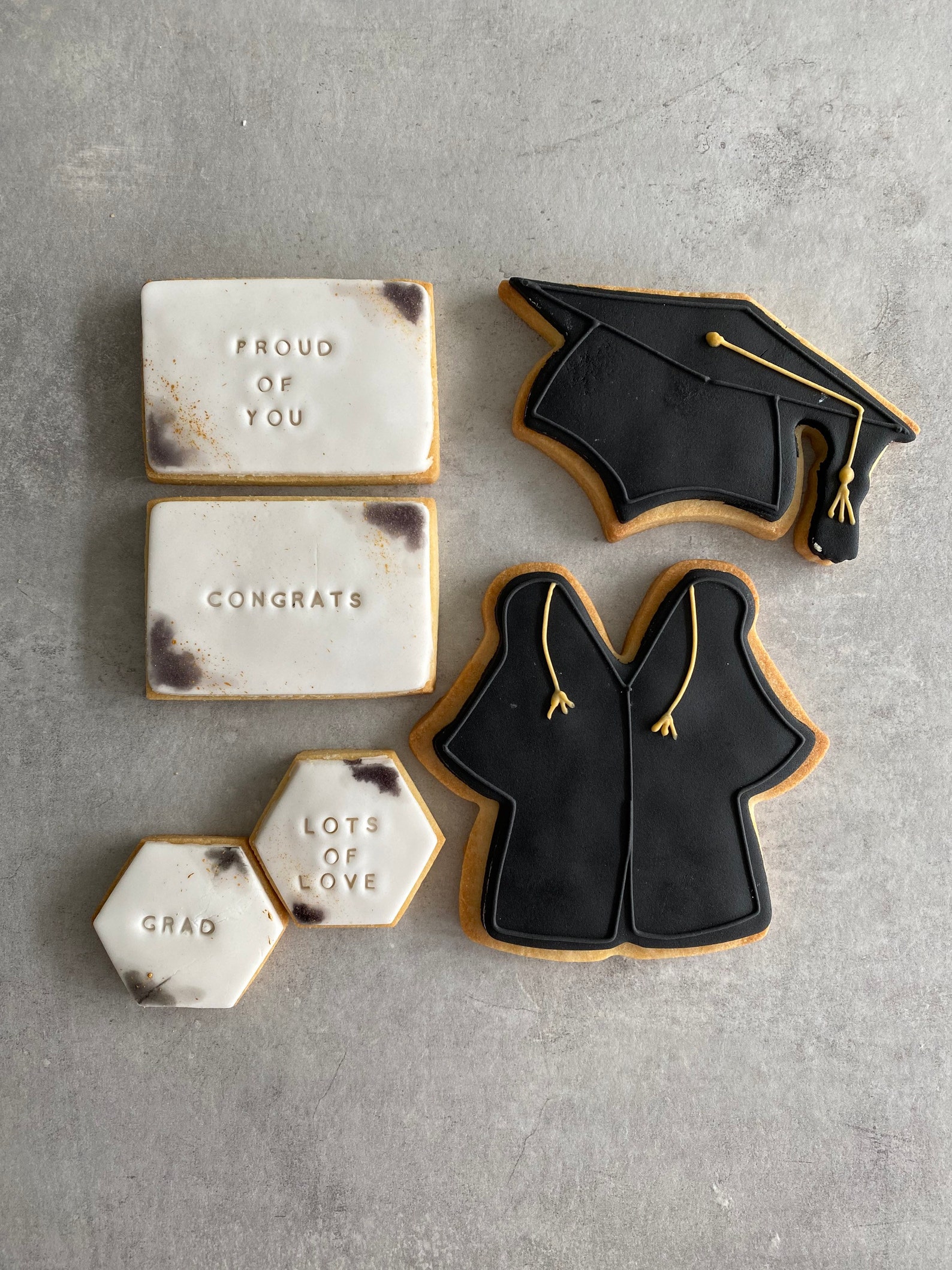 The 'graduation' Box | Graduation Biscuits - Etsy UK