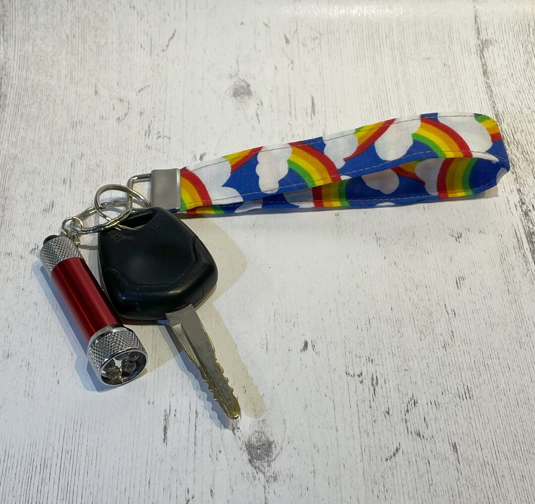 Wristlet, Key Fob, Key Fob Keychain, Wrist Lanyard, Printed Key Fob ...