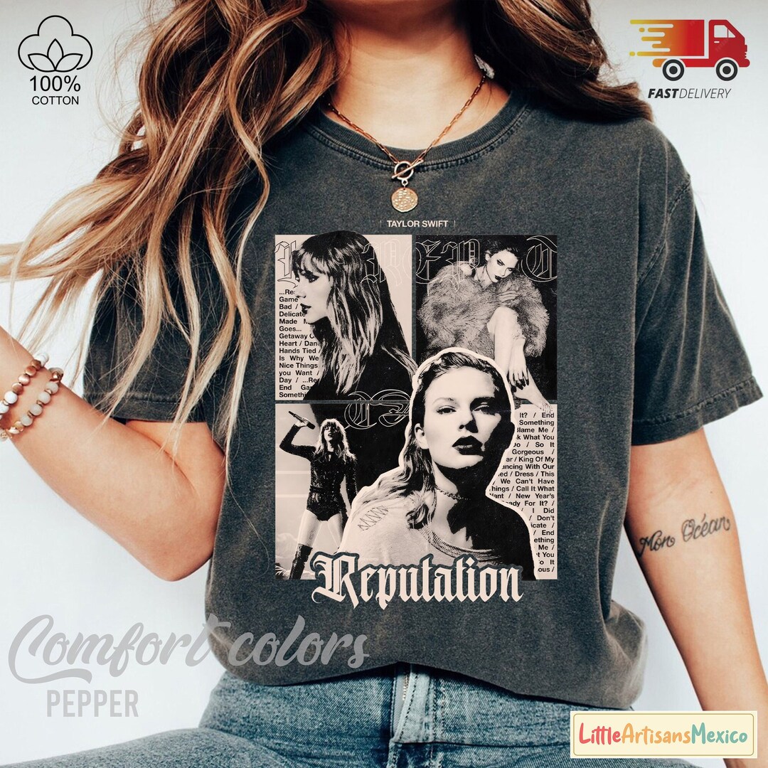 Reputation Newspaper Shirt, Reputation Snake Shirt, Reputation Album ...
