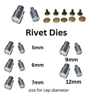 Universal Hand Press Machine With Rivet Dies, Eyelets, Grommets, Snap ...