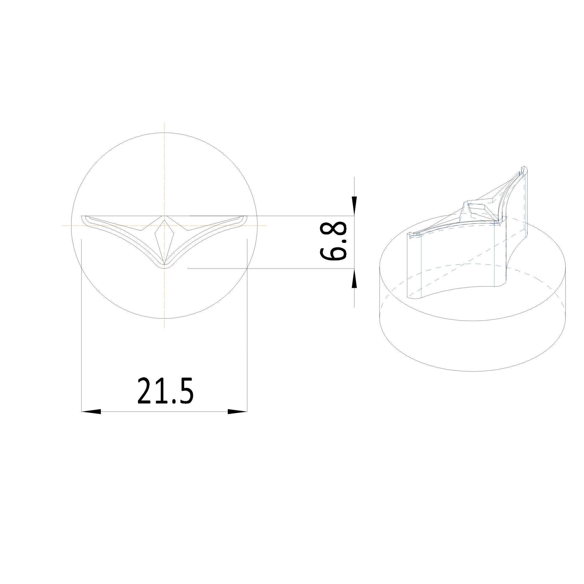 Brass Leather Stamp Tool #005: CNC Design - Etsy