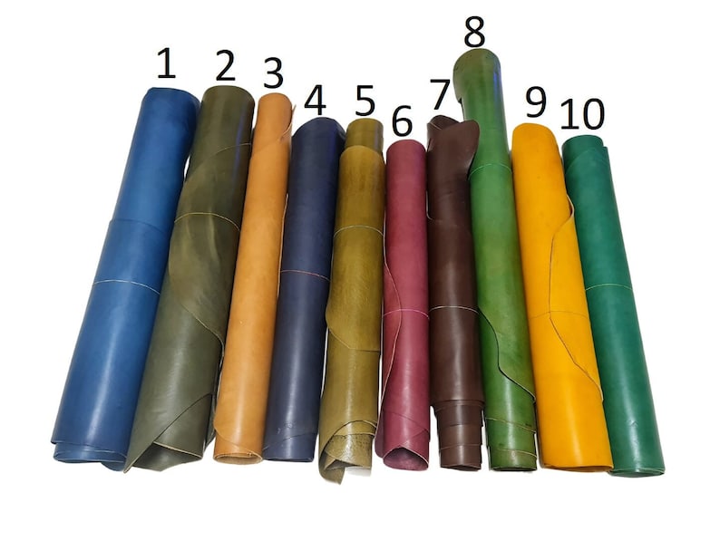 Full Grain Veg-tanned Leather Piece Cowhide Leather Crafts DIY - Etsy