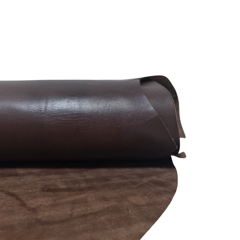 Full Grain Veg-tanned Leather Piece Cowhide Leather Crafts DIY - Etsy