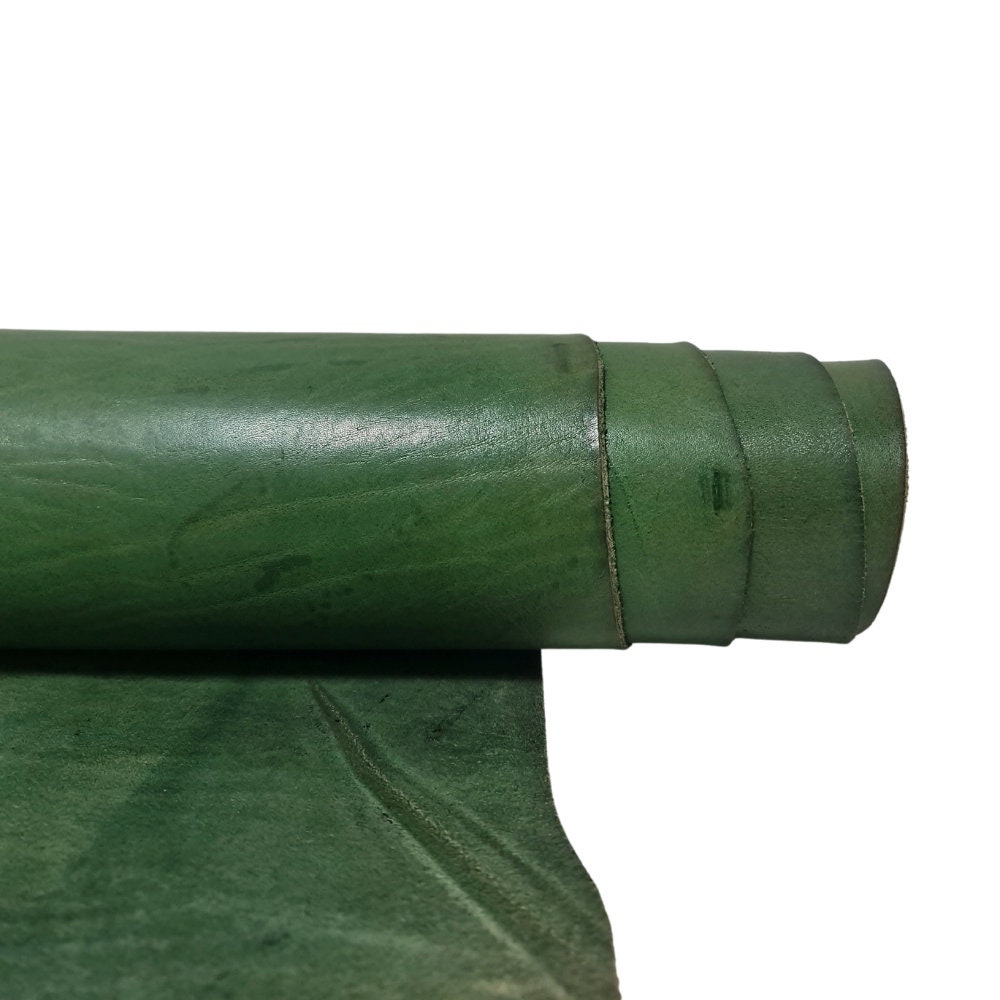 Full Grain Veg-tanned Leather Piece Cowhide Leather Crafts DIY - Etsy