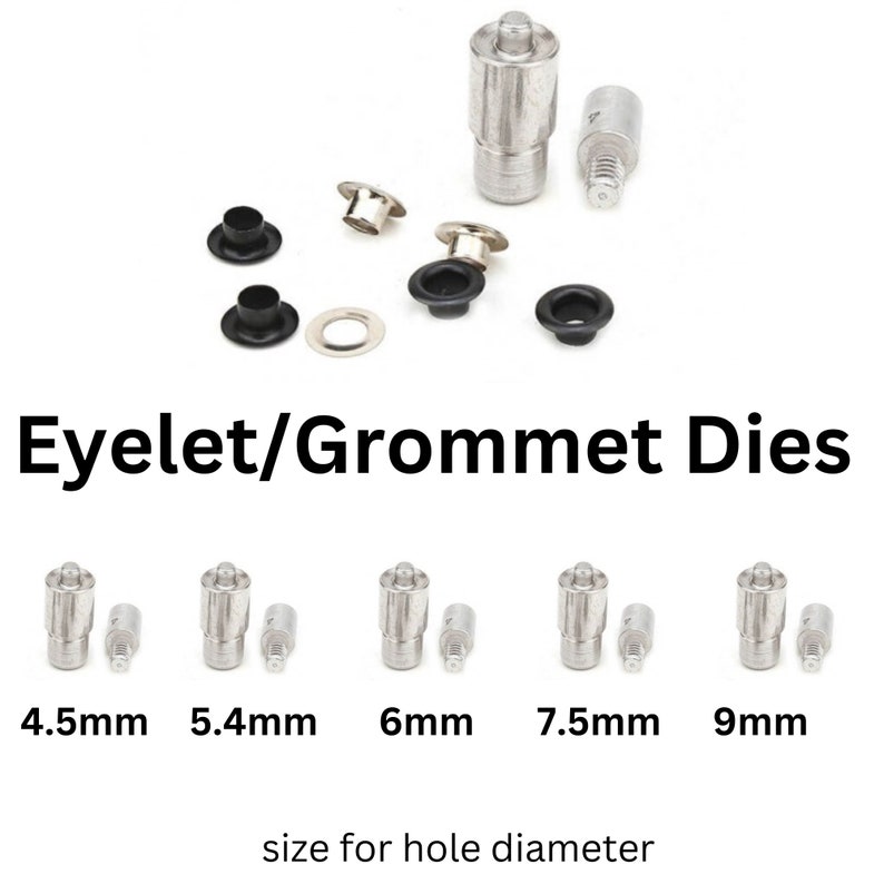 Universal Hand Press Machine: Rivets, Eyelets, Grommets, Snaps + Hole ...