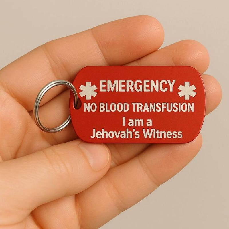 Jw No Blood - Etsy