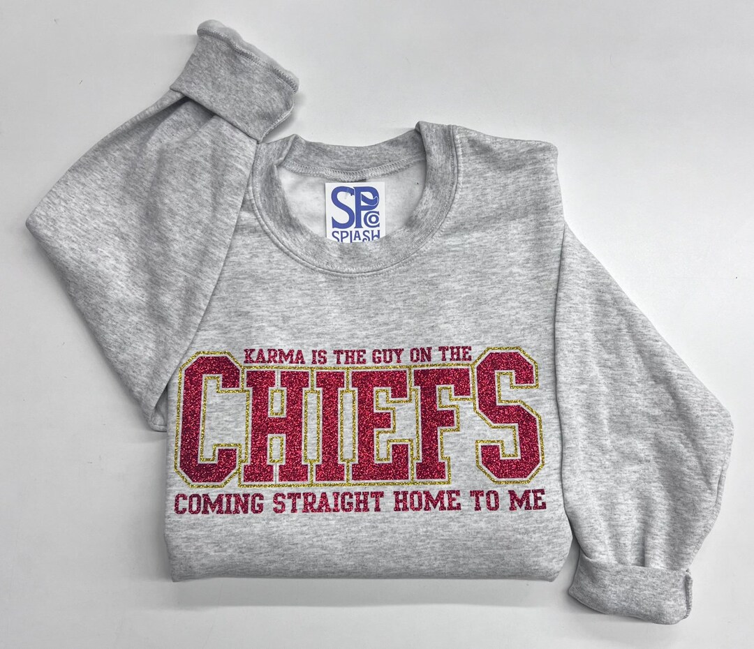 Karma 87 is My Boyfriend GLITTER Sweatshirt - Etsy