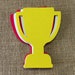 Trophy Paper Cut Outs Set of 25 Award Shaped Die Cuts - Etsy